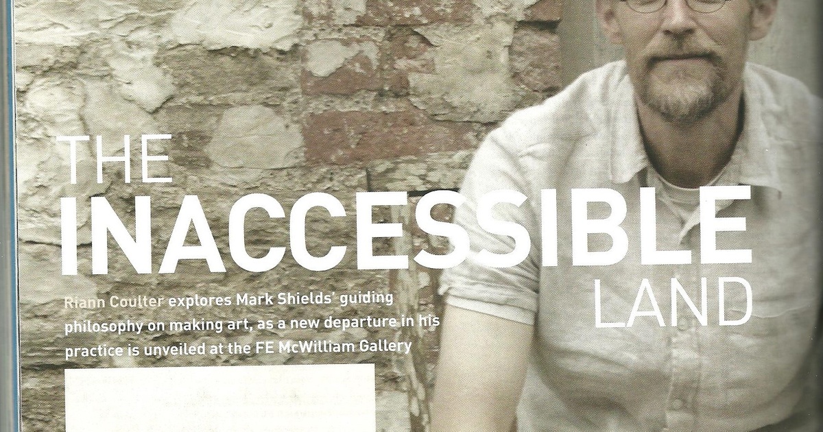 Mark Shields - News | Grosvenor Gallery